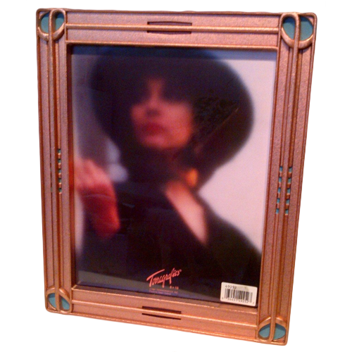 Terragraphics Picture Frame - Silver Tone (8x10) | DebSoChic Interiors