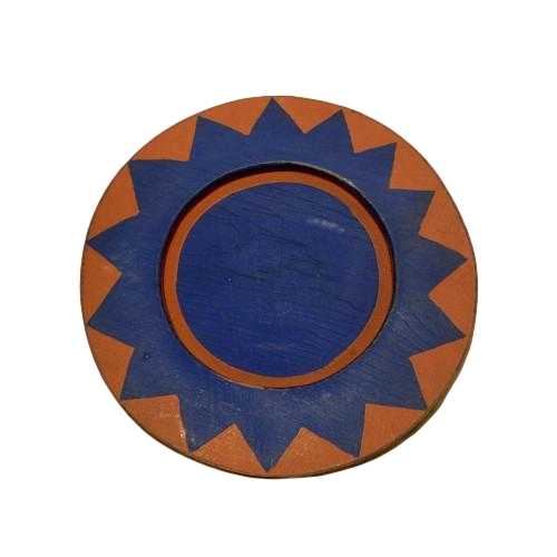Southwest Plate - Blue – DebSoChic
